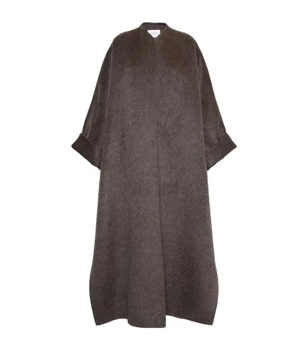 Max Mara Camel Wool-mohair Coat