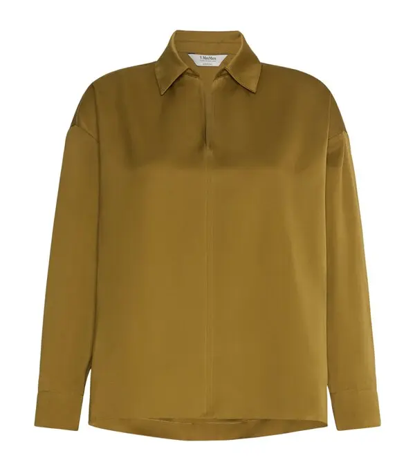 Max Mara Satin Blouse