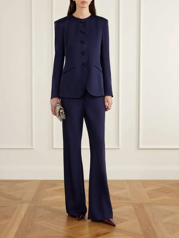 Veronica Beard Wryllen Crepe Blazer