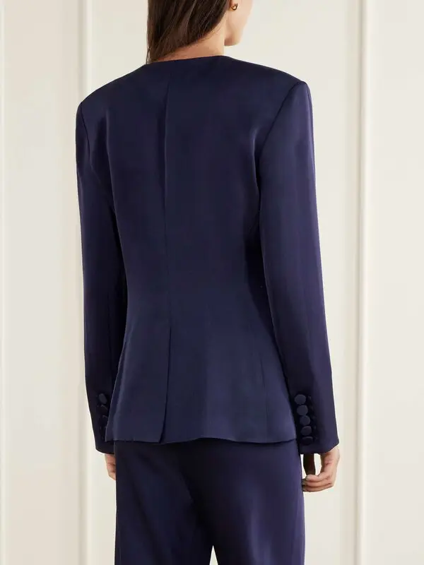 Veronica Beard Wryllen Crepe Blazer