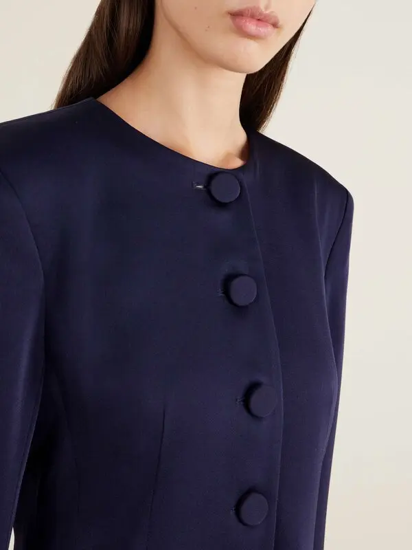 Veronica Beard Wryllen Crepe Blazer
