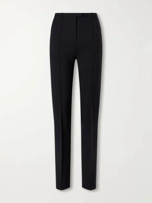 Loulou De Saison Malka Wool-blend Slim-fit Pants