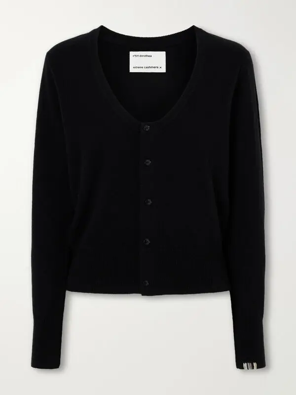 Extreme Cashmere Dorothea Cashmere-knitted Cardigan