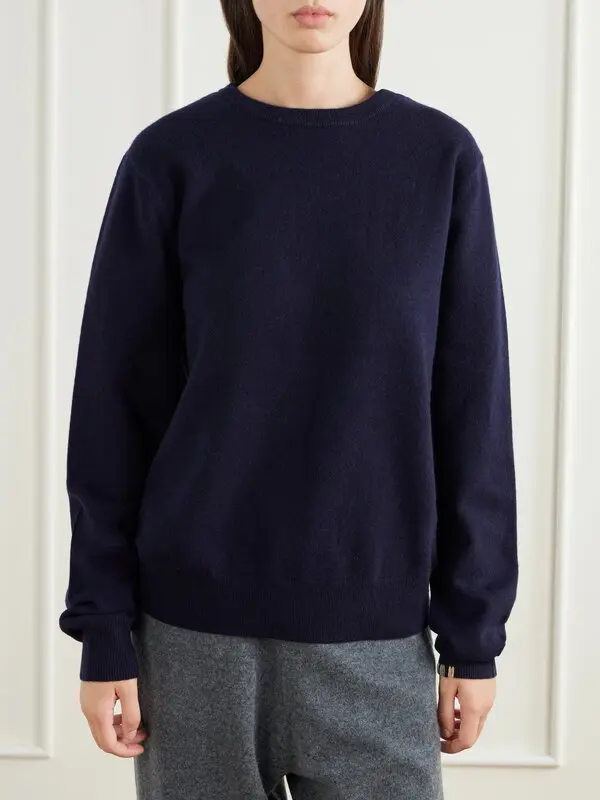 Extreme Cashmere The Be Classic Cashmere-blend Sweater