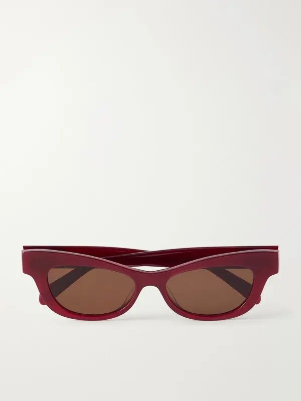 Celine Triomphe Cat-eye Acetate Sunglasses