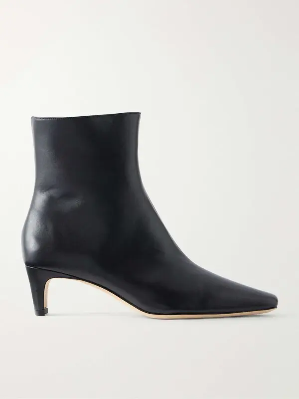 Staud Wally 55 Leather Ankle Boots