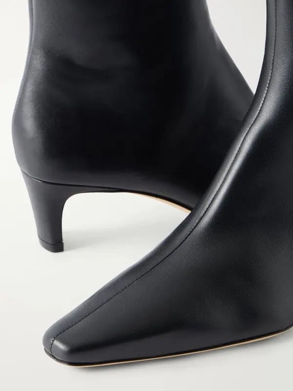 Staud Wally 55 Leather Ankle Boots