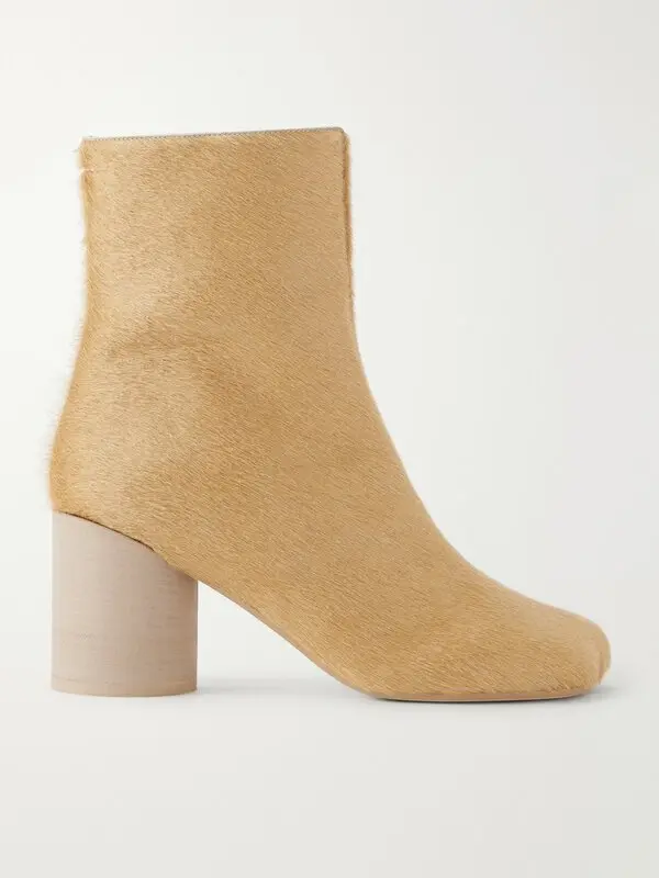 MAISON MARGIELA Calf Hair Ankle Boots