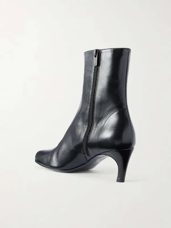 Proenza Schouler Uma Leather Ankle Boots