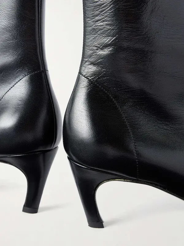 Proenza Schouler Uma Leather Ankle Boots