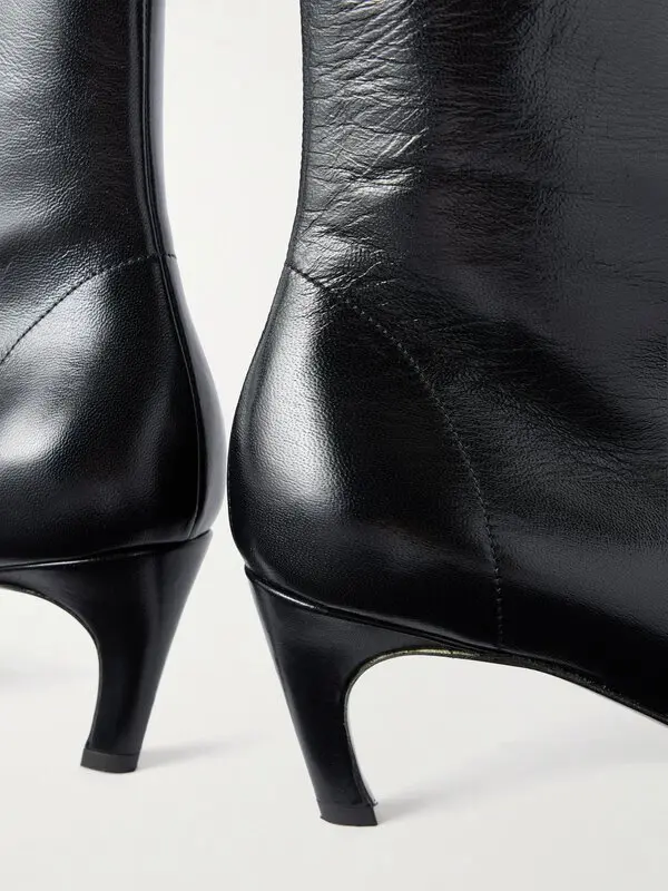 Proenza Schouler Uma Leather Ankle Boots