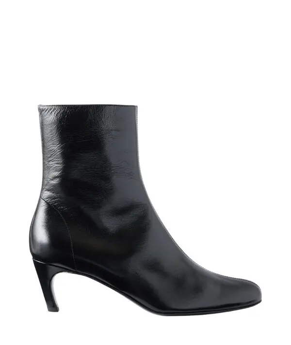 Proenza Schouler Uma Leather Ankle Boots - Black