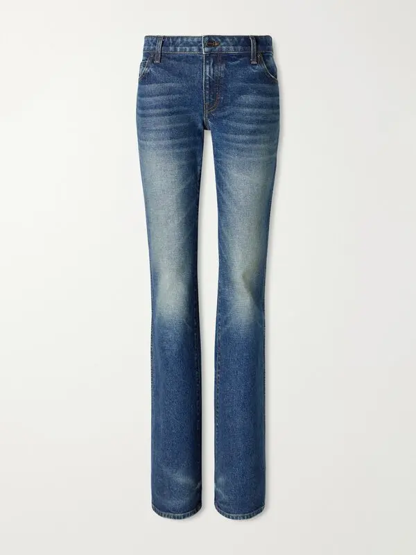 Khaite Conforti Low-rise Straight-leg Jeans