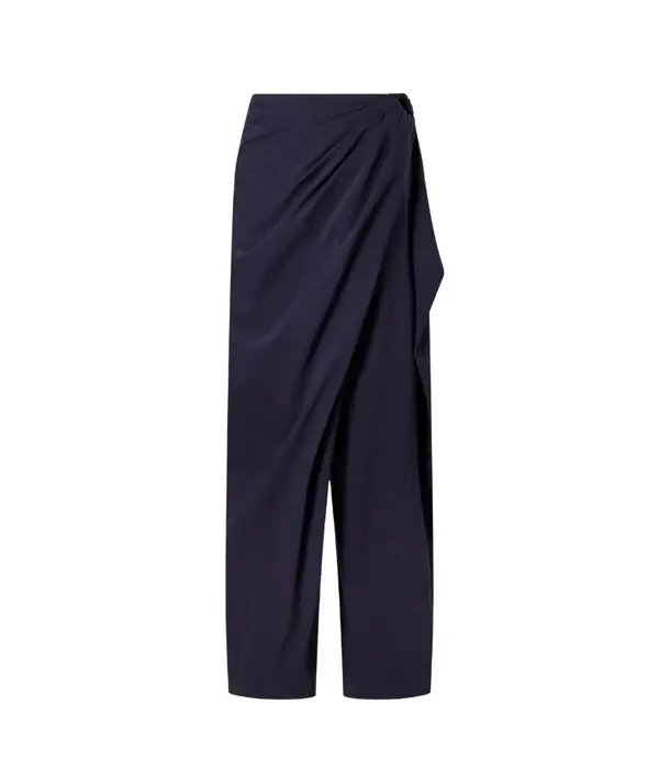JW Anderson Cotton-drill Wide-leg Wrap Pants