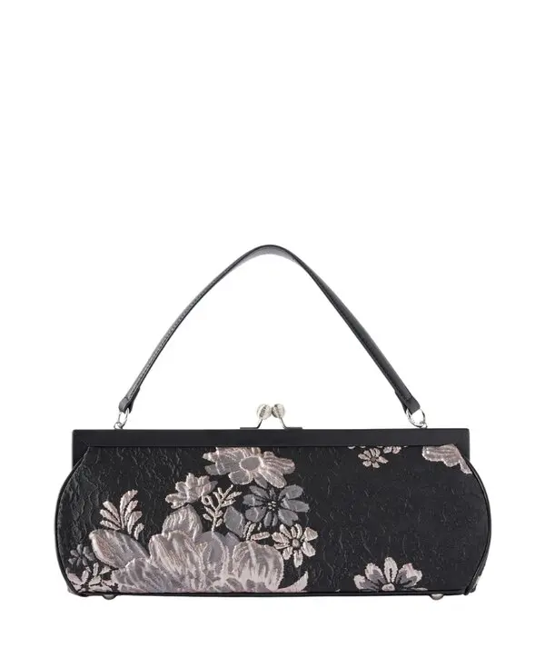 Anna Sui Arcadia Floral-brocade Clutch - Multi