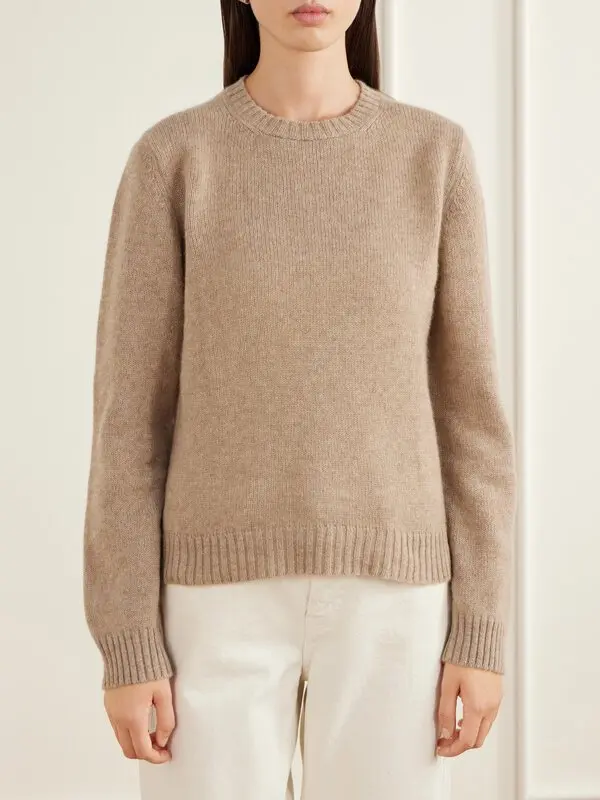 THE ELDER STATESMAN Elena Cashmere Sweater