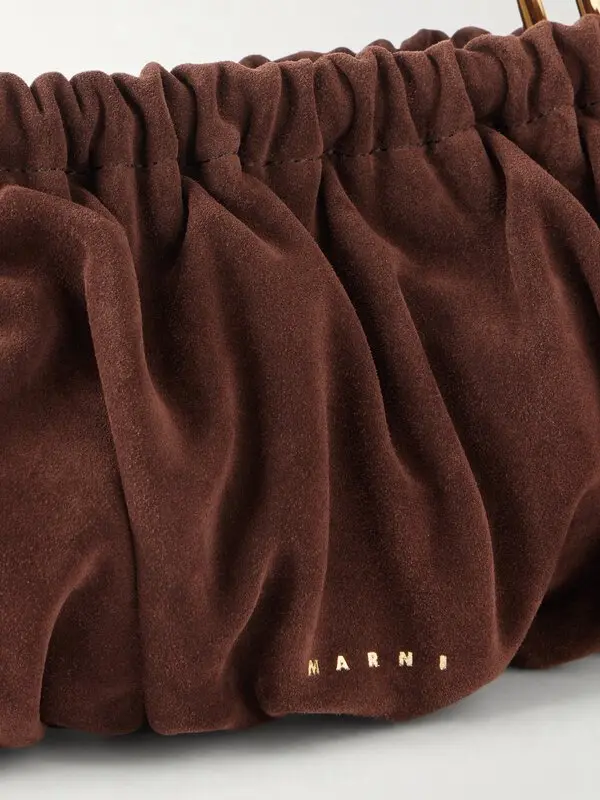 Marni Suede Shoulder Bag