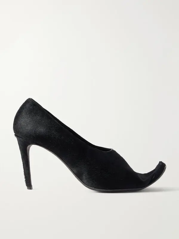 Khaite Marlene 85 Calf Hair Pumps