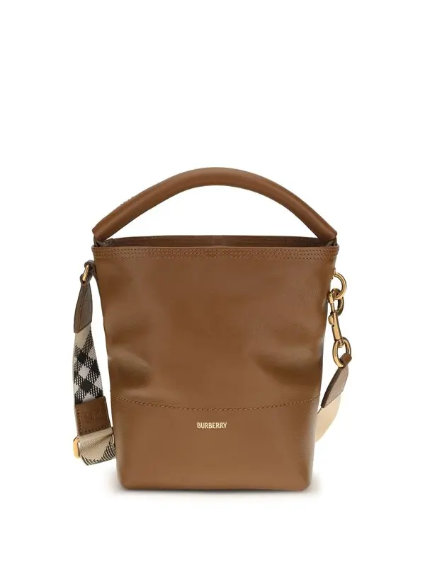 Burberry B Clip Bucket Bag - Brown