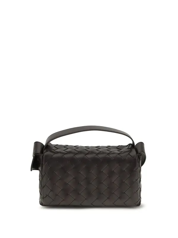 Bottega Veneta Intrecciato Shoulder Bag - Brown