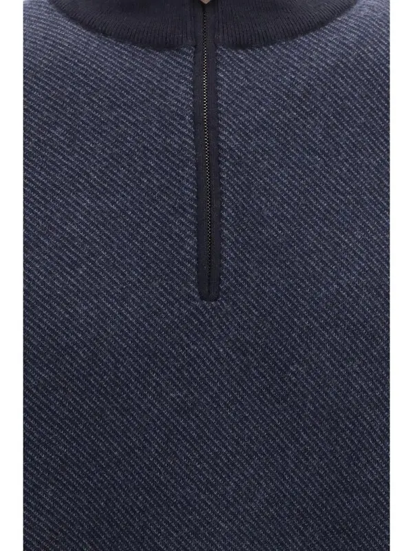 Loro Piana Roadster Cashmere Sweater - Blue