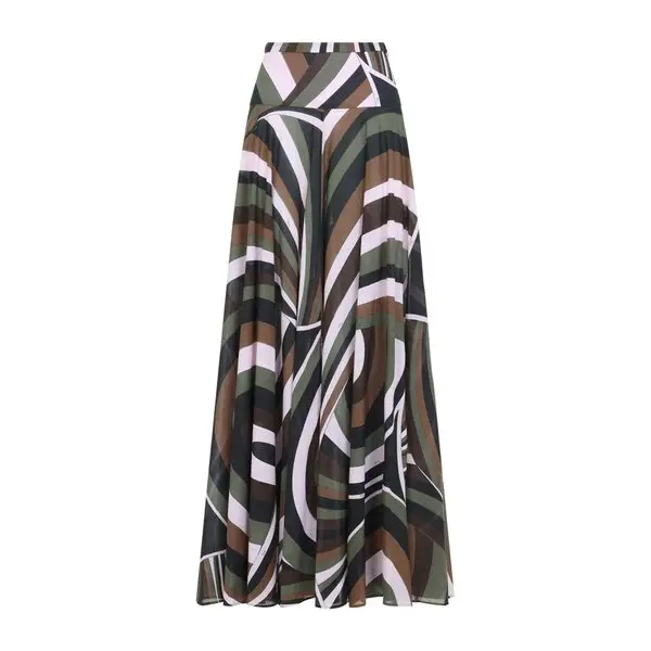 Emilio Pucci Long Skirt - Multicolor