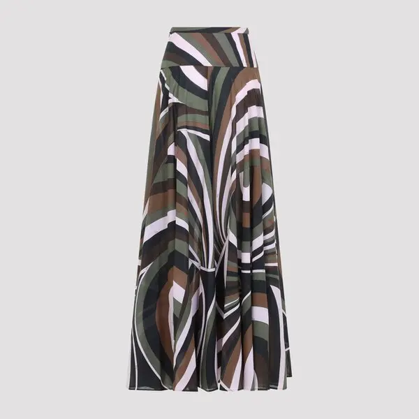 Emilio Pucci Long Skirt - Multicolor