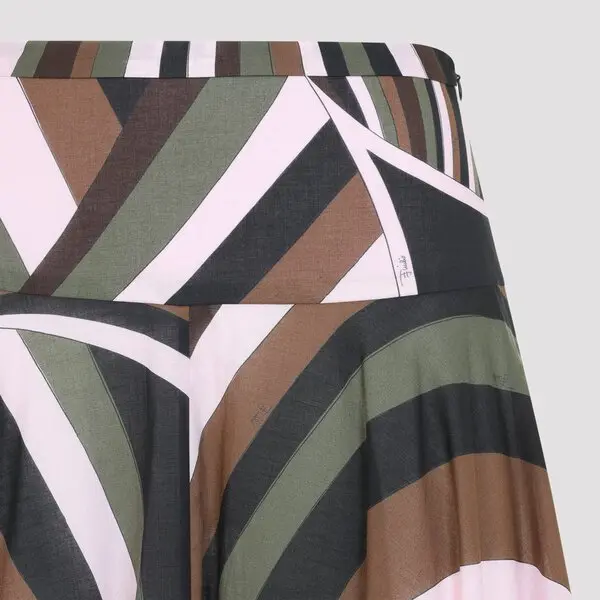 Emilio Pucci Long Skirt - Multicolor