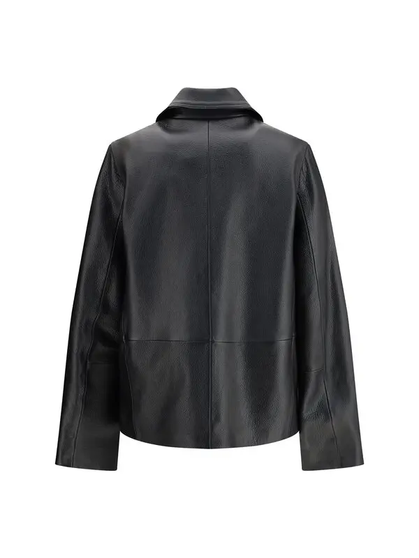 TOTEME Grained Leather Jacket