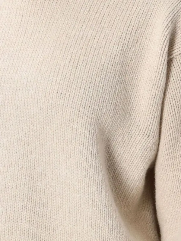 RÓHE Ribbed High Neck Knitted Jumper