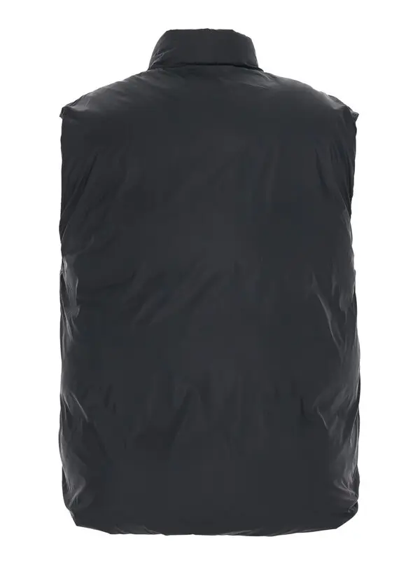 Celine Sleeveless Puffer Jacket In Light Nylon