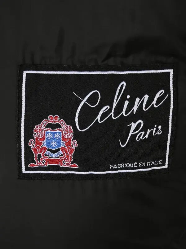 Celine Sleeveless Puffer Jacket In Light Nylon