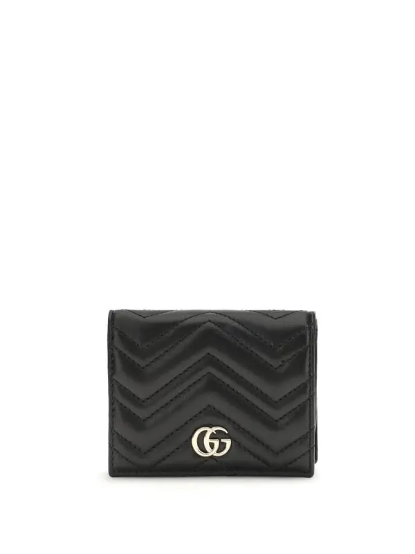 Gucci Gg Marmont Wallet - Black