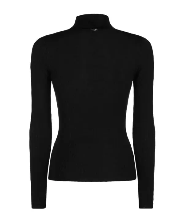 TWINSET Ribbed-knit Roll-neck Sweater - No