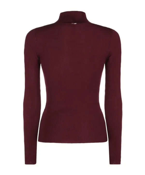 TWINSET Ribbed-knit Roll-neck Sweater - No