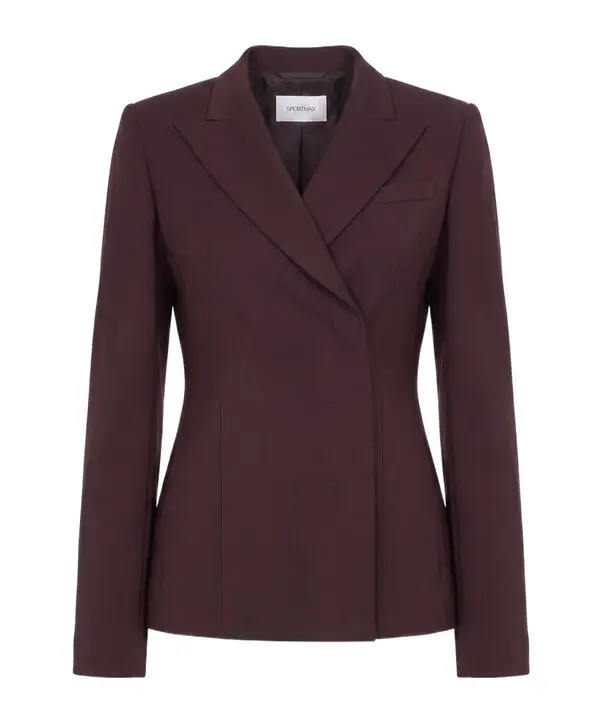 Sportmax Ciocca Tailored Blazer - Plum