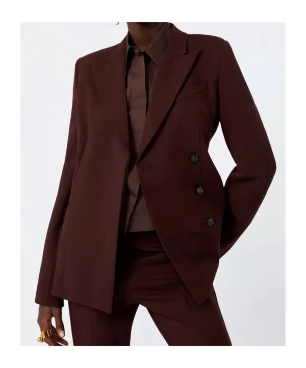 Sportmax Ciocca Tailored Blazer - Plum