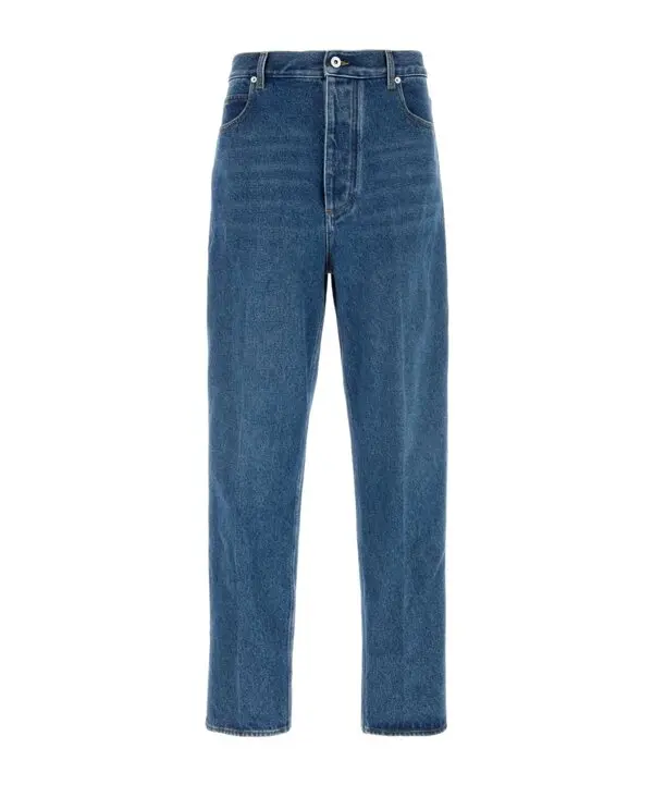 Bottega Veneta Wide Leg Jeans - Medium Blue
