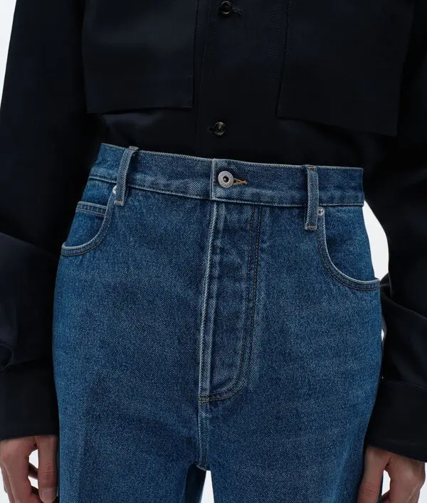Bottega Veneta Wide Leg Jeans