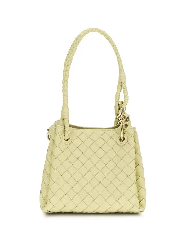 Bottega Veneta Small Parachute Shoulder Bag - Yellow