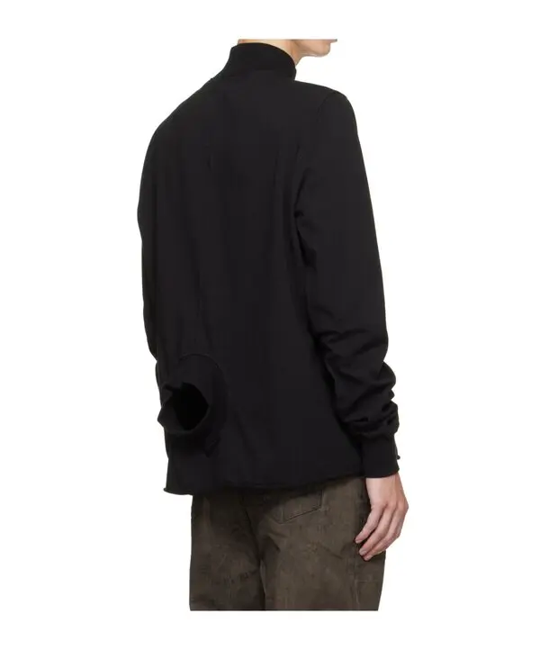 Rick Owens High-neck Cutout Sweater