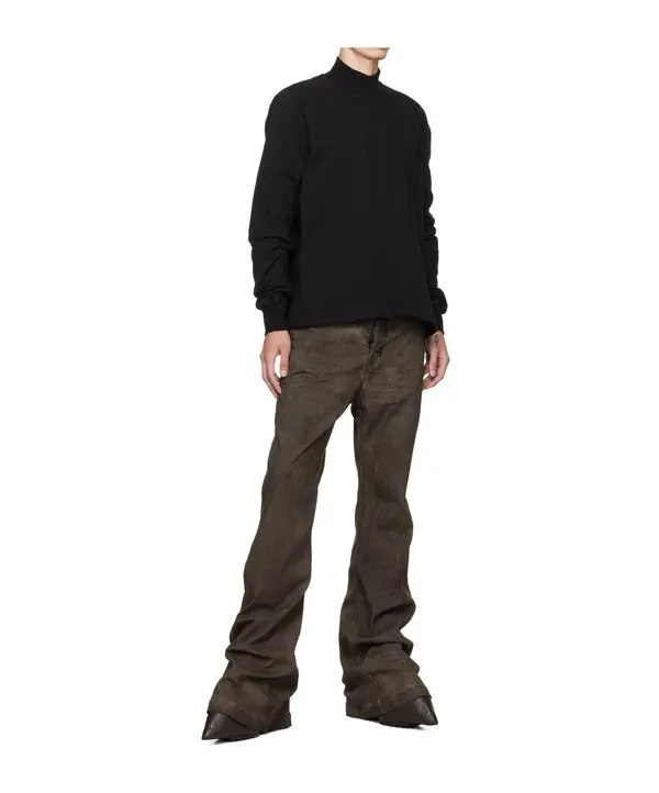 Rick Owens High-neck Cutout Sweater