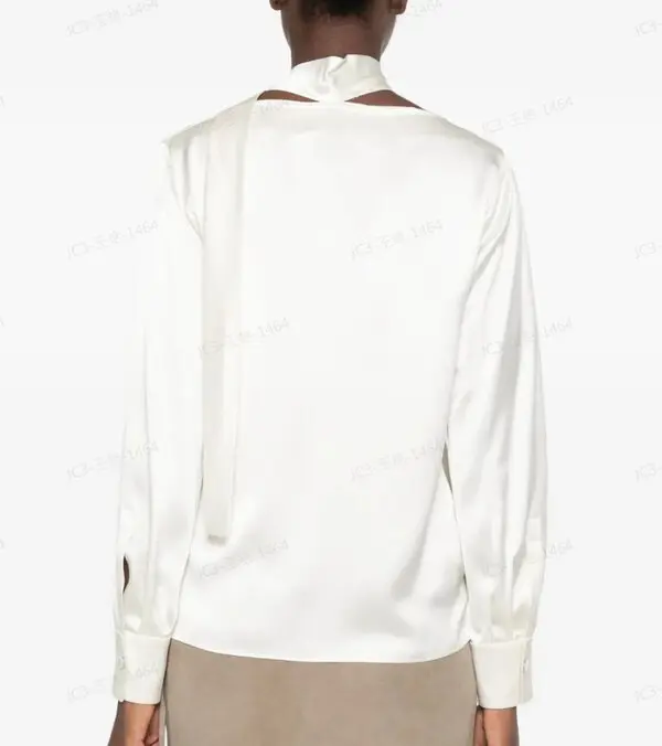 Max Mara Scarf-detailed Blouse - No