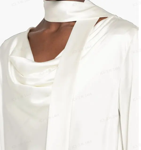 Max Mara Scarf-detailed Blouse - No