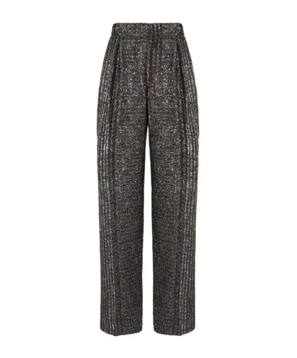 Missoni Lamé Sequin Wide-leg Pants - Multicoloured