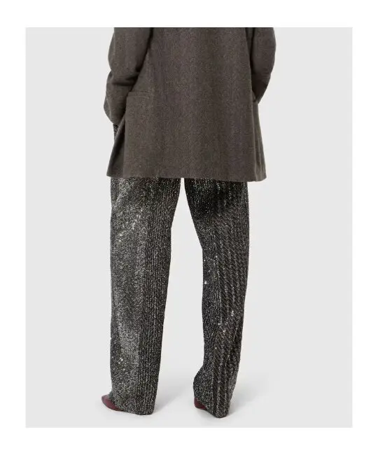 Missoni Lamé Sequin Wide-leg Pants - Multicoloured