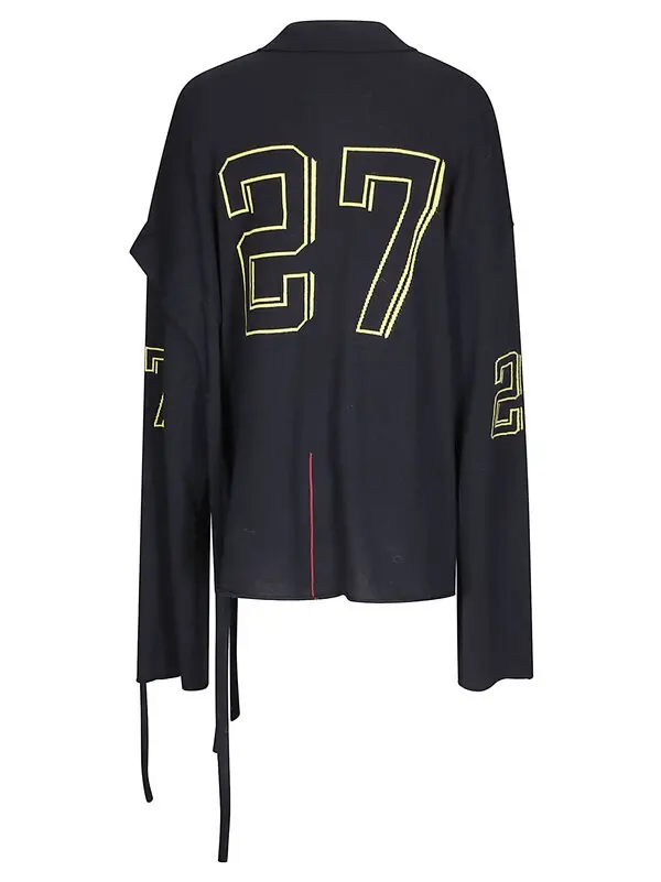 Ottolinger Oversized Jacquard Knitted Top
