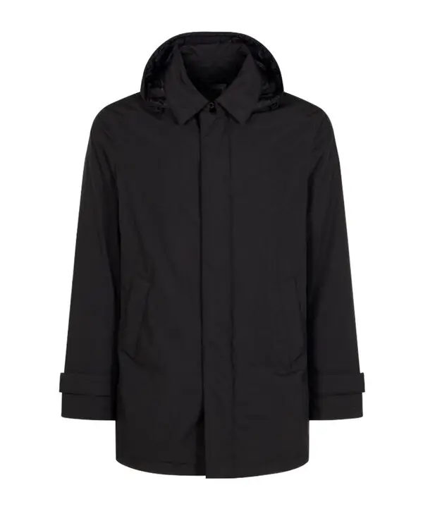 Herno Concelaled Front Hooded Jacket