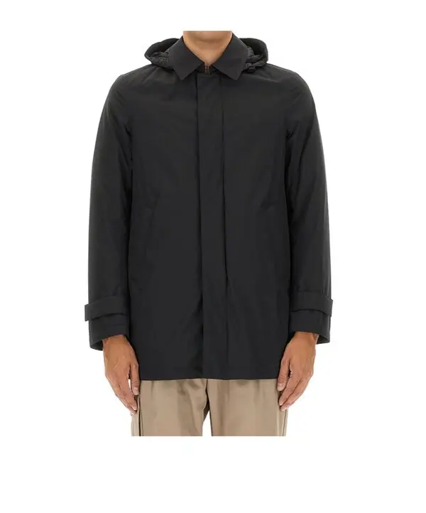 Herno Concelaled Front Hooded Jacket