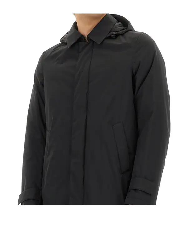 Herno Concelaled Front Hooded Jacket